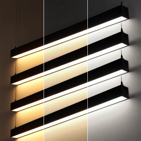 Buy Leonlite 4ft Linkable Led Linear Light 3cct 40w 3000k 4000k 5000k Cct Selectable Etl