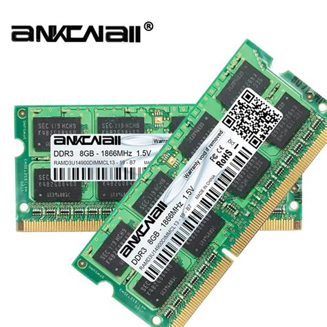 New DDR3 4GB 8G RAM 1866MHz PC3 14900S Laptop PC DIMM Memory 204 Pins For Intel System High