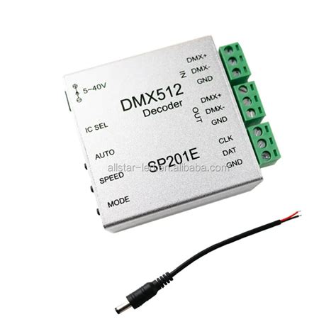 Rgb 5v 12v Dmx 512 Dmx Decoder Board Ws2812b Ws2811 Ic Dmx Led Rgb Controller Led Spi Converter
