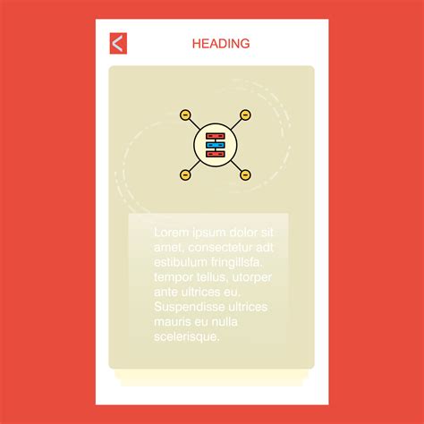 Networks Router Mobile Vertical Banner Design Design Vector 14238499