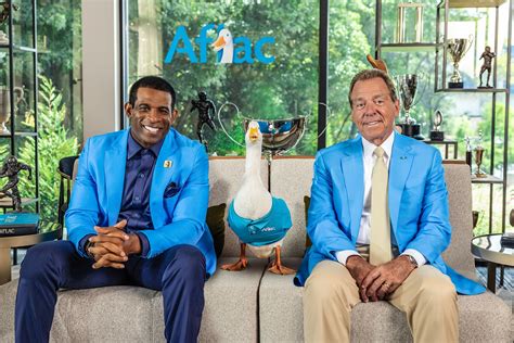 Legendary Comeback Aflac Goats Nick Saban And Deion Sanders