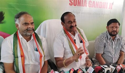 Suryapet: Congress leader Damodar Reddy pledges to fulfill poll promises despite defeat ...
