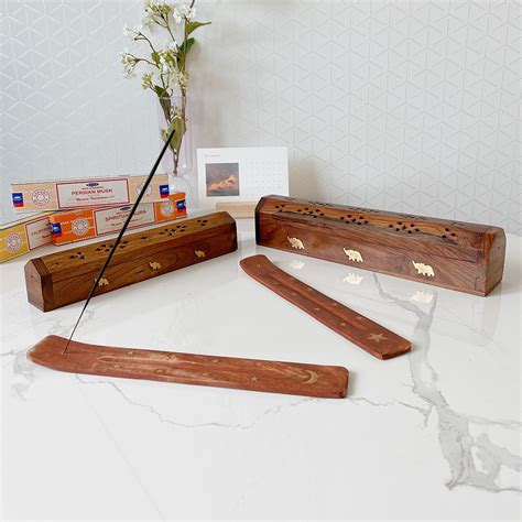 블랭크필 인센스 스틱 홀더 향꽂이 나그참파 향멍 향피우기 챔버 박스 인센스콘홀더 캠핑향 인텐스 위시버킷