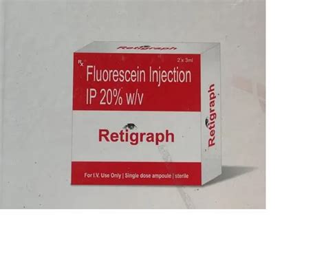 Fluorescein Injection Packaging Type Ampoule Packaging Size 3 Ml At Rs 90 Piece In Surat