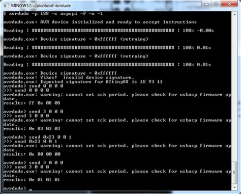 Aspspi Usbasp Spi Terminal Dangerous Prototypes