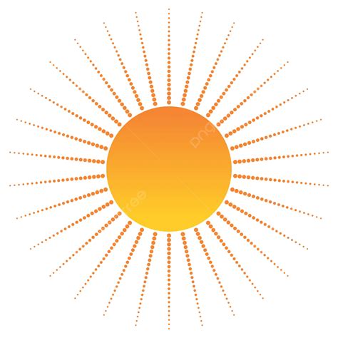 Glowing Sun Vector Clipart Background Item Morning Glow Sun Sun Vector Sun Background Png And