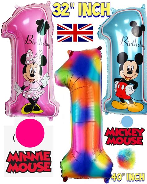 Number One Birthday Mickey