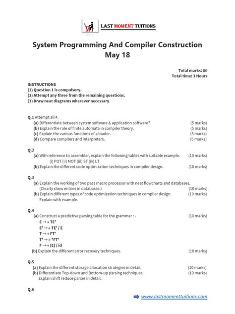 spcc may 18 pdf compiler parsing