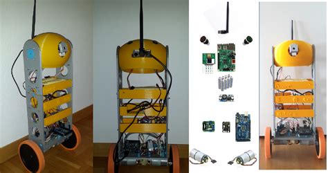 amazing self balancing 3d printed raspberry pi robot