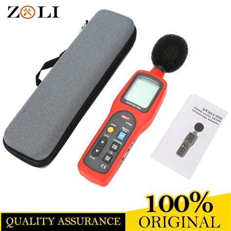 UT Digital Sound Level Meter USB Noise Tester Meter DB MAX MIN LCD Backlight High Alarm
