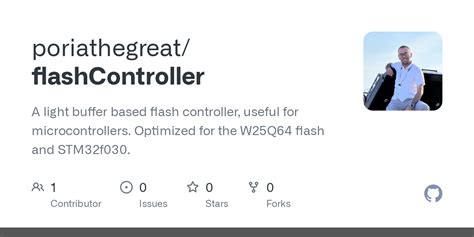 GitHub Poriathegreat FlashController A Light Buffer Based Flash Controller Useful For