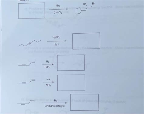 Solved fill in the missing reactant, reagent, or product. | Chegg.com