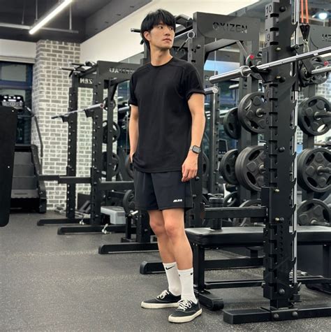 남자 헬스장 운동복 짐웨어 머슬핏 제이엘브 애슬레저룩으로 딱인데 네이버 블로그