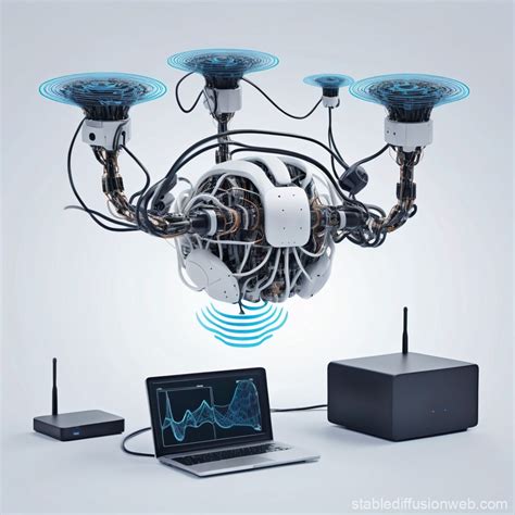 Generative Ai With Wireless Connection Stable Diffusion Online