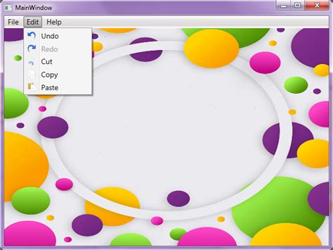 Wpf File Menu User Control
