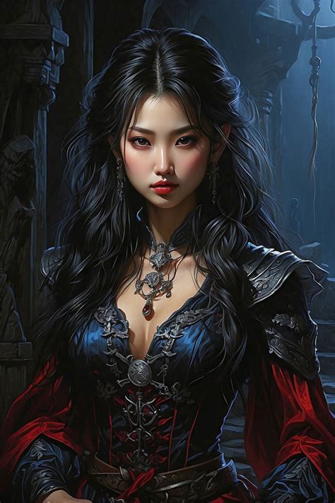 Asian Vampire 14 by Wolgaron on DeviantArt