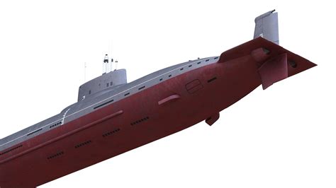 Typhoon Class Submarine 3d Model Cgtrader