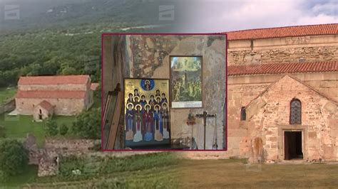 ფრესკაში ჩაჭედებული ლურსმანი და ზედ დაკიდებული ხატი ვანდალიზმი ხაშმის ტაძარში Youtube