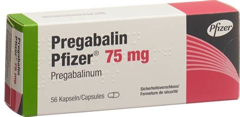 Pregabalin Pfizer Kapseln 75mg 56 Stück In Der Adler Apotheke