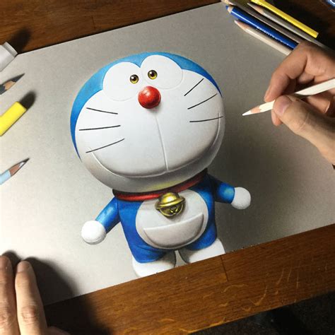 Doraemon Portrait Fan Art Drawing By Marcellobarenghi On Deviantart