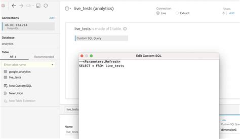 Refreshing Real Time Data In Tableau Adding A Dashboard Button For Dynamic Data Updates