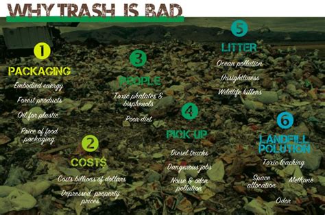 A Synopsis From Detrashed Slideshow Of The Problems With Having Trash At All In Existence