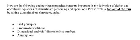 Solved How Are The Following Engineering Approaches Concepts Chegg