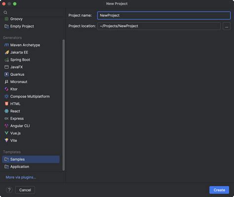 Save Projects As Templates IntelliJ IDEA Documentation