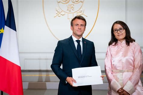 Францын Ерөнхийлөгч Э Макрон Монгол Улсын Ерөнхийлөгчид хариу мэндчилгээ дэвшүүлжээ