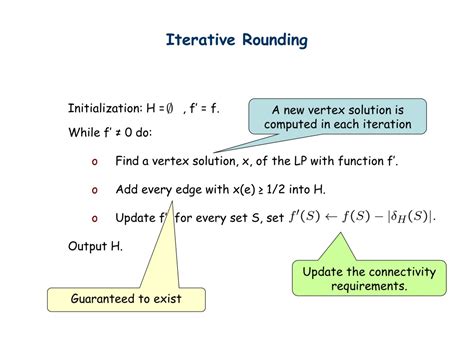 Ppt Approximation Algorithm Lower Bound And Iterative Rounding Lecture Powerpoint
