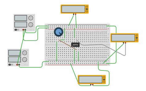 Circuit Design Lm741 2 Tinkercad