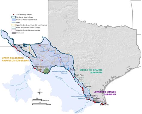 Rio Grande River World Map