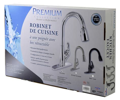 Premium Single Handle Pull Down Chrome