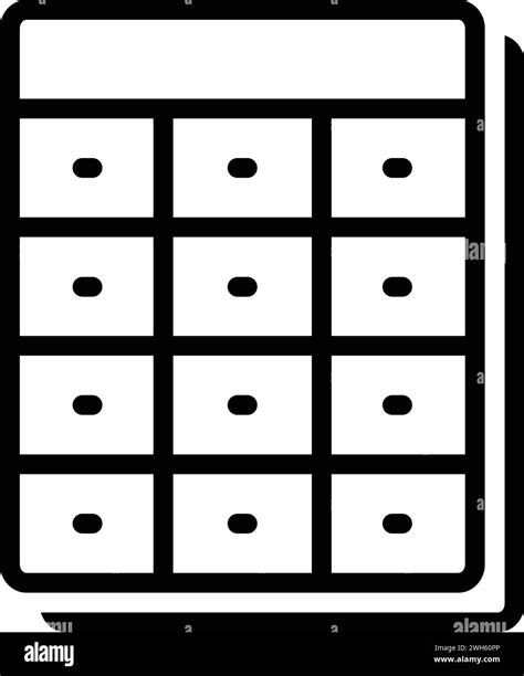 Icon For Tablesexcel Stock Vector Image And Art Alamy