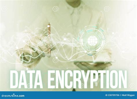 Inspiration Showing Sign Data Encryption Business Idea Symmetrickey Algorithm For The