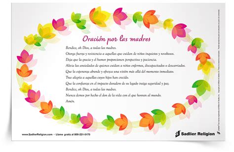 Oración por las madre Descarga Sadlier Religion
