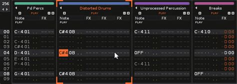 Pattern Editor Renoise User Manual Pattern Editor Renoise User Manual