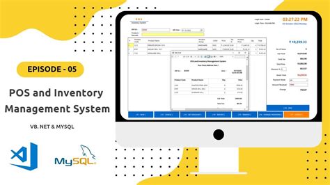 pos and inventory management system in vb and mysql database part