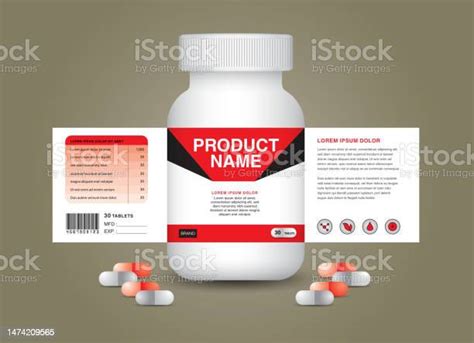 보충 병 포장 화장품 패키지 제품 디자인 뷰티 라벨 3d 보충 병 벡터 3d 흰색 플라스틱 알 약 상자 화이트 의료 용기 헬스케어 병 현실적인 모형 3차원 형태에 대한 스톡