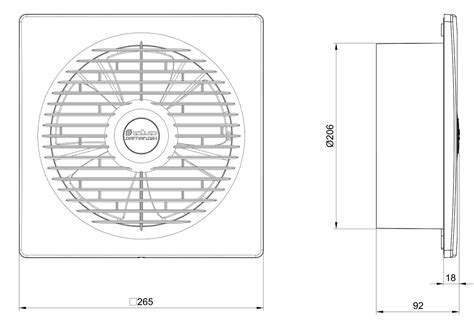 Vbx 20s2s خرید هواکش 20 سانت آکسی لاین بهترین قیمت