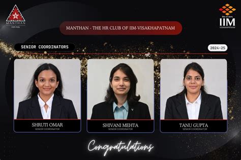 Leadership Hr Manthan Iimvisakhapatnam Excitedforthejourney Tanu