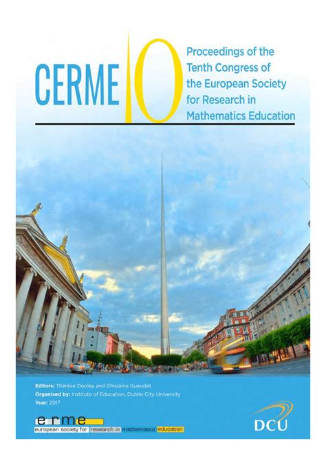 Pdf Functional Thinking And Generalisation In Third Year Of Primary School Pdf Functional Thinking And Generalisation In Third Year Of Primary School