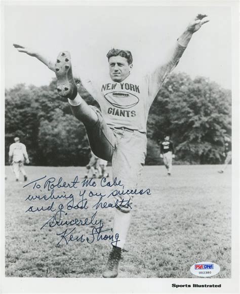 Ken Strong Psa Autographfacts℠