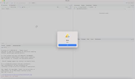 Visual Markdown Editing Mode Error On Macbook Air M2 Rrstudio