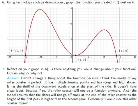 Solved Polynomial Functions Part 1 Assessment Of Learning This