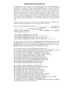 FORMAT FOR SC ST CERTIFICATE Format For Sc St Certificate Pdf PDF4PRO