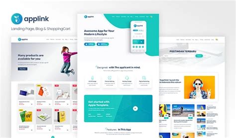 AppLink ECommerce Landing Page