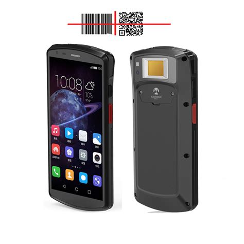 Industrial Android Biometric Fingerprint Mobile Terminal With 1d 2d Qr Barcode Scanner China
