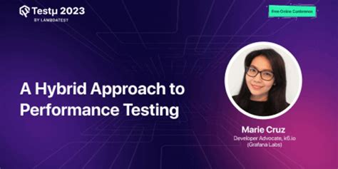 A Hybrid Approach To Performance Testing Testμ 2023 Dev Community