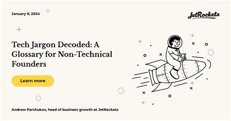 Tech Jargon Decoded A Glossary For Non Technical Founders